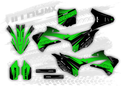 Graphics Kit fits Kawasaki KX 85 112 KX85 KX112 2022 2023 2024 Decals ...