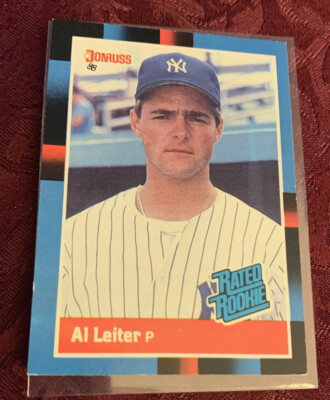 Al Leiter 1988 Donruss Rated Rookie Card RC # 43, New York Yankees | eBay