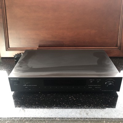 Sony ST-JX521 Quartz Lock Digital Synthesizer AM/FM Stereo Radio Tuner ...
