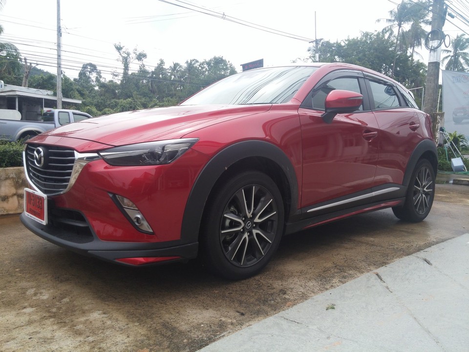 for Mazda CX3 CX 3 Front Lip Aero Body Kit Painted | A.B.S | Lower ...