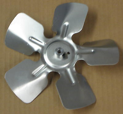 A65826 Metal Fan Blade 8" Diameter 5 Blades 1/4" Bore Hub CCW 27 Degree ...