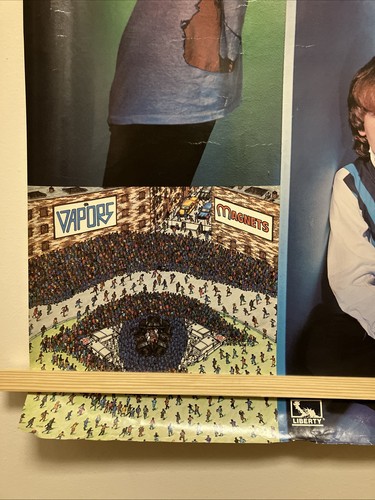 The Vapors Magnets 1981 Promo Poster 34”x27” | eBay