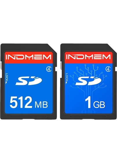 SD Card 512MB+1GB,Class 4 Flash Memory Card 1GB MLC Standard Secure ...