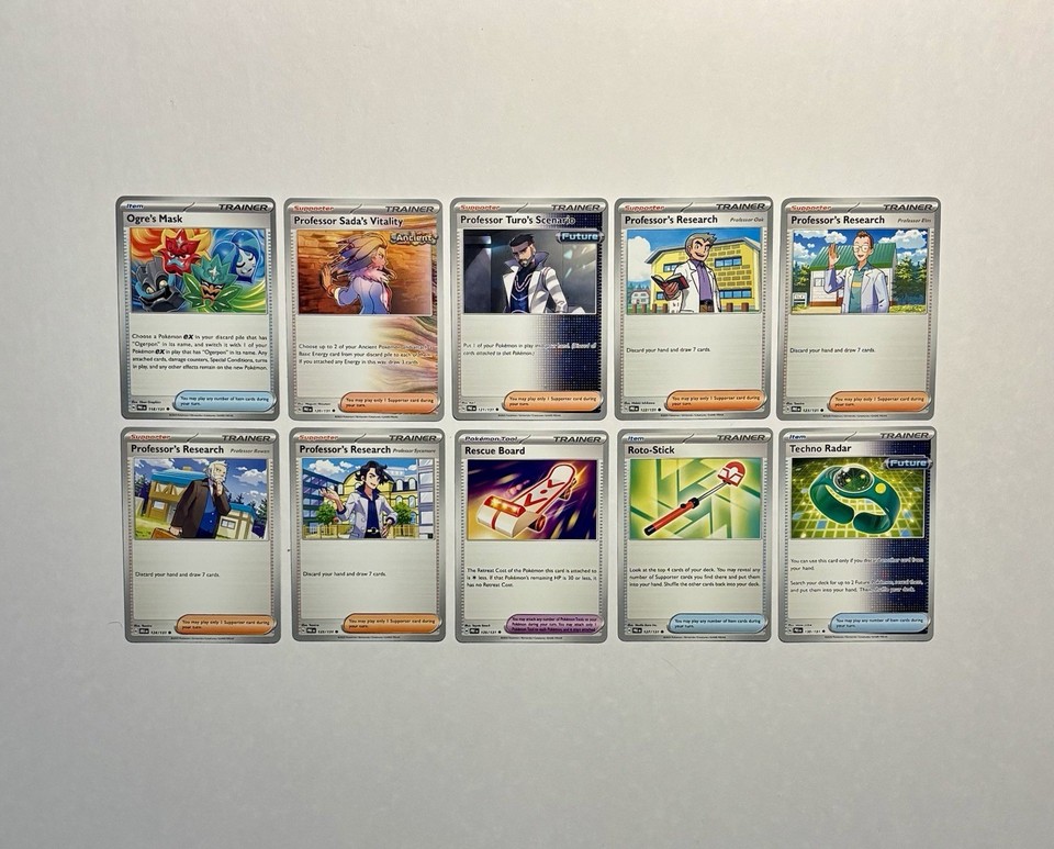 Pokémon TCG Prismatic Evolutions - Complete Base Set C/UC/Rare Holos ...