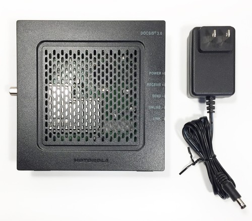 MOTOROLA SB6120 SURFboard DOCSIS 3.0 eXtreme Broadband Cable Modem ...