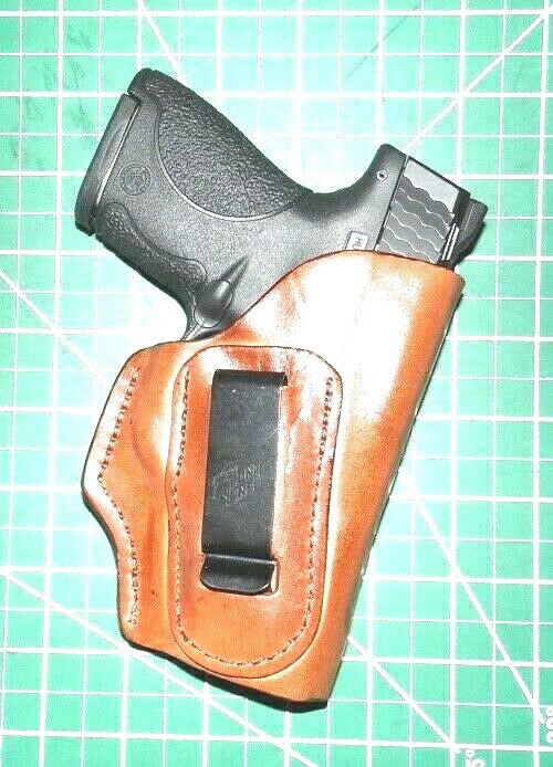 Front Line FL3273-BR RH Leather IWB Holster S&W Shield & PLUS 9 40 30SC ...
