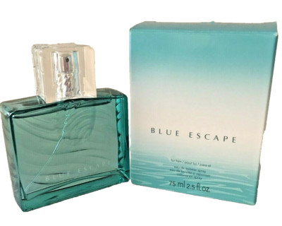 AVON BLUE ESCAPE MEN EAU DE TOILETTE, FRESH OCEAN MIST, DRIFTWOOD, MUSK ...