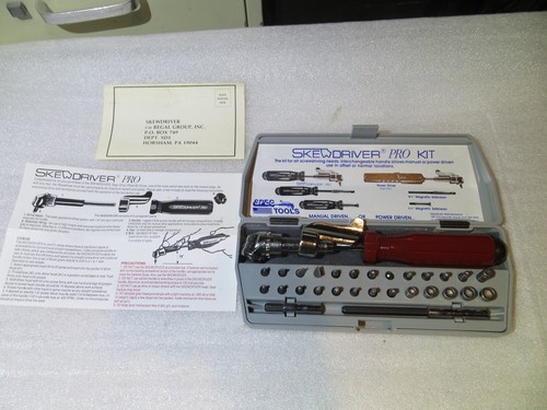 VINTAGE MECHANICS SPEC TOOLS SKEWDRIVER PRO KIT EXCELLENT # 2098 29 ...