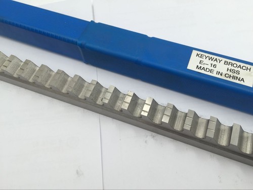 16mm E Type Broach Cutter Keyway Broaching Involute Spline Cutting ...