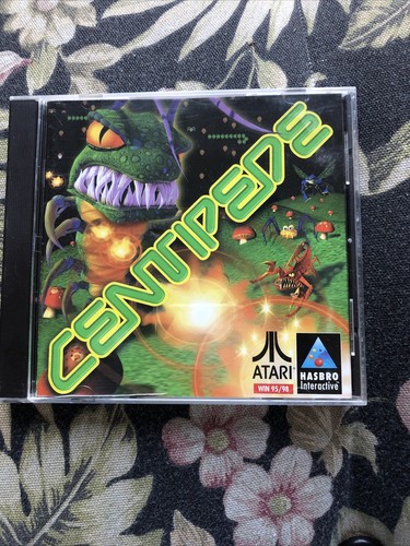 Centipede (PC, CD-ROM 1998) windows 95/98 Atari Hasbro Action Arcade ...
