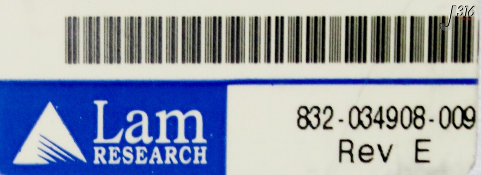 36061 LAM RESEARCH ASSY, ENCL. TCP MATCH, KIYO 23, 13.56MHZ 832-034908 ...