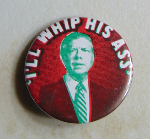 Jimmy Carter 1980 campaign pin button political | eBay