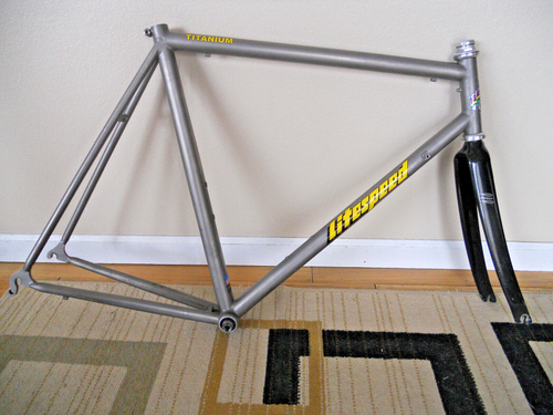 Litespeed Catalyst Titanium Road Frameset 56cm w/ Carbon Aero Fork ...