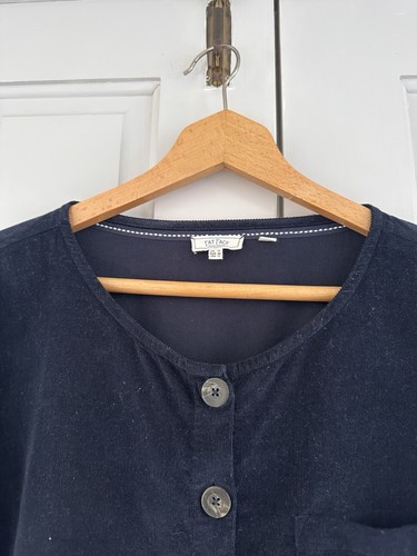 Fat Face Midnight Blue Corduroy Tunic Dress Size 16 Perfect For Autumn ...