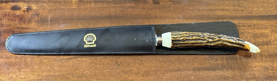 SHELL OIL COMPANY LETTER OPENER WITH COVER | eBay UK