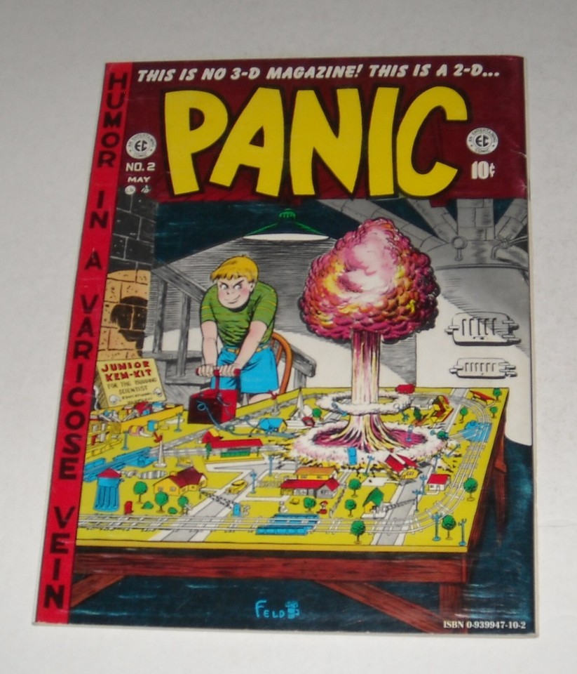 EC CLASSICS # 10 PANIC RUSS COCHRAN 1987 REPRINT HUMOR COMIC MAGAZINE ...