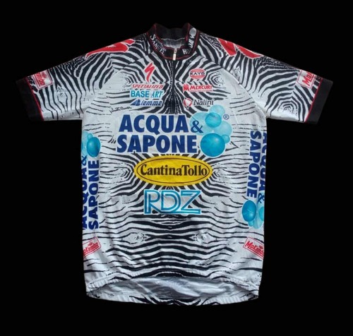 Vintage 2002 ACQUA & SAPONE Cycling Team Jersey Nalini L — Mario ...