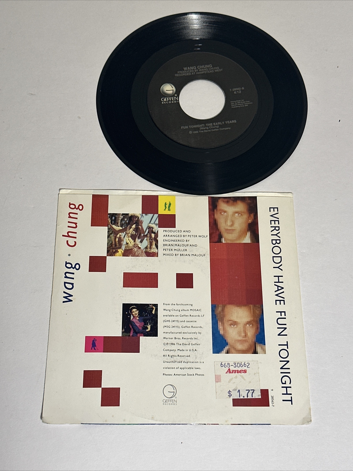 Wang Chung-Everybody Have Fun Tonight-12 inch 45 RPM 4 song 1986 | eBay