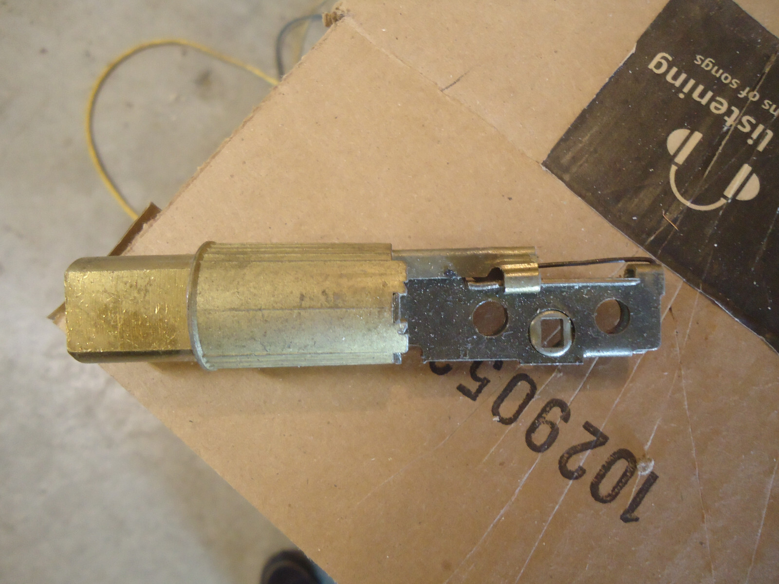 WEISER STANDARD DUTY 2-3/4" BACKSET DRIVE IN DEADBOLT LATCH DBL ...