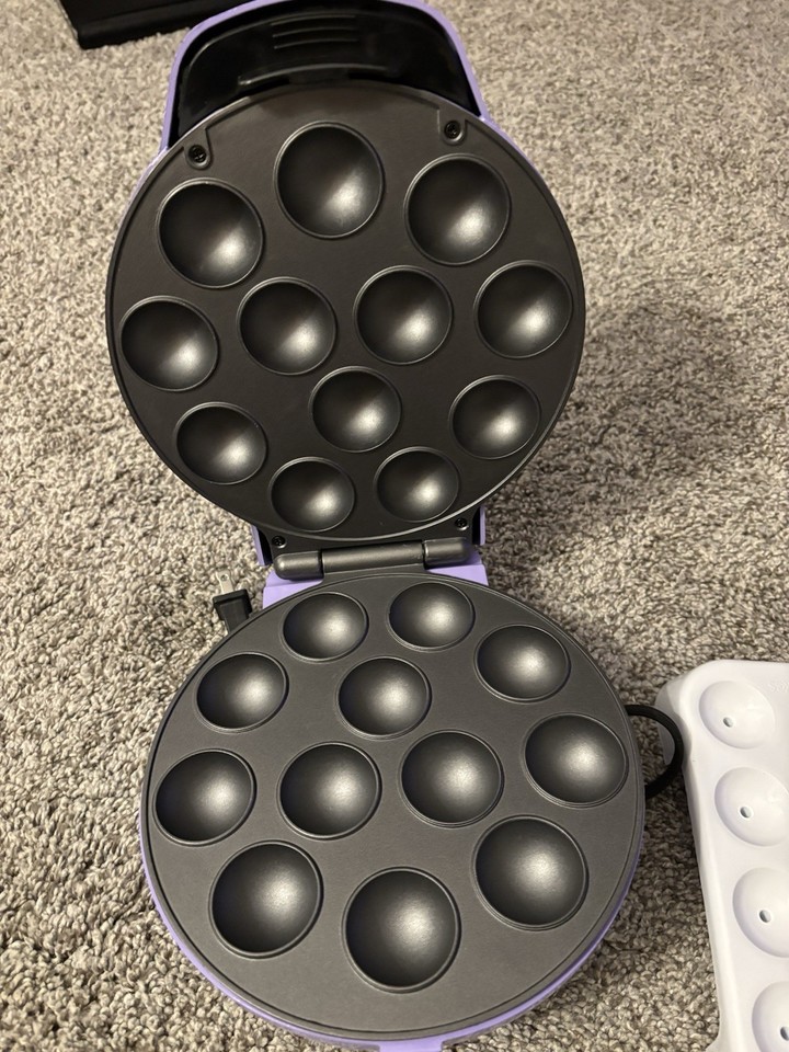 Babycakes Cake Pop Maker Electric Kitchen Appliance PURPLE - BRAND NEW ...