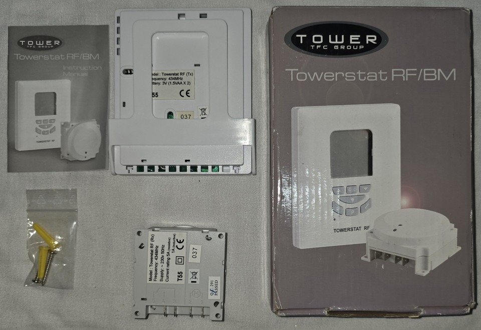 Tower Towerstat Transmitter and Receiver RF/BM | eBay UK