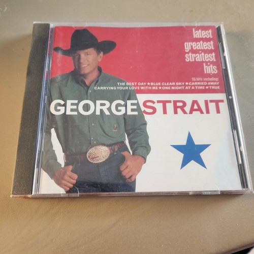 Latest Greatest Straitest Hits By George Strait CD 2000 8817010021 latest-greatest-straitest-hits-by-george-strait-cd-2000-8817010021