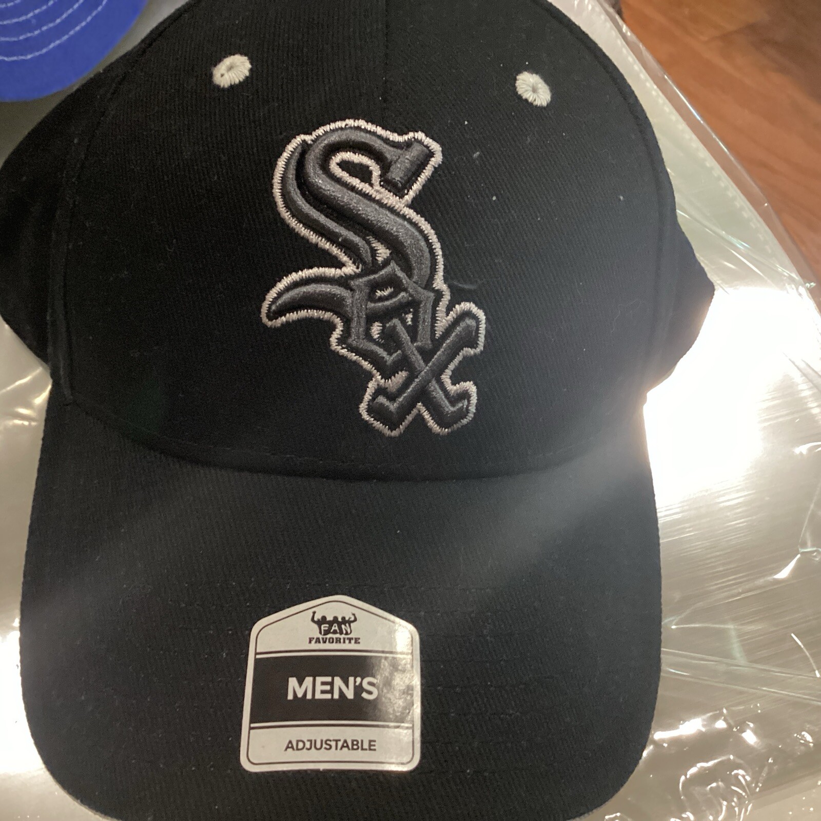 CHICAGO WHITE SOX BLACK AUTHENTIC MLB BASEBALL TEAM NEW ADJUSTABLE CAP ...