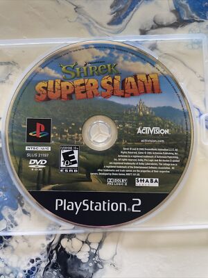 SONY PLAYSTATION 2 PS2 SHREK SUPERSLAM GAME DISC ONLY! TESTED! VERY ...
