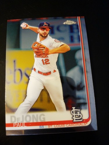209 Topps Chrome Paul DeJong St Louis Cardinals | eBay
