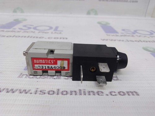 Asco Numatics 236-127B Solenoid Coil 3-Pin Blade-Style Plug 031SA400B ...