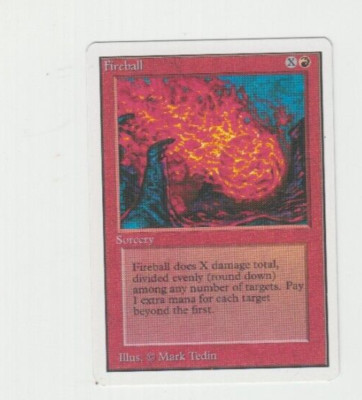 Fireball *Unlimited* MTG Additional Cards Ship Free | eBay
