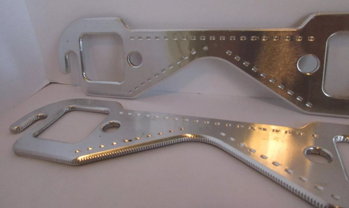 Small Block Chevy Aluminum Square Port Header Exhaust Gaskets Reusable ...