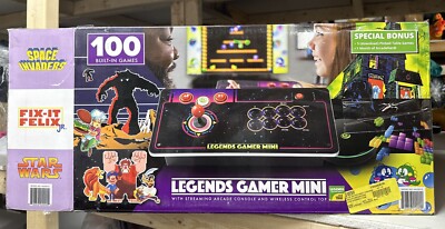 At Games Legends Gamer Mini Arcade Console - 100 Games- NOT WIRELESS | eBay