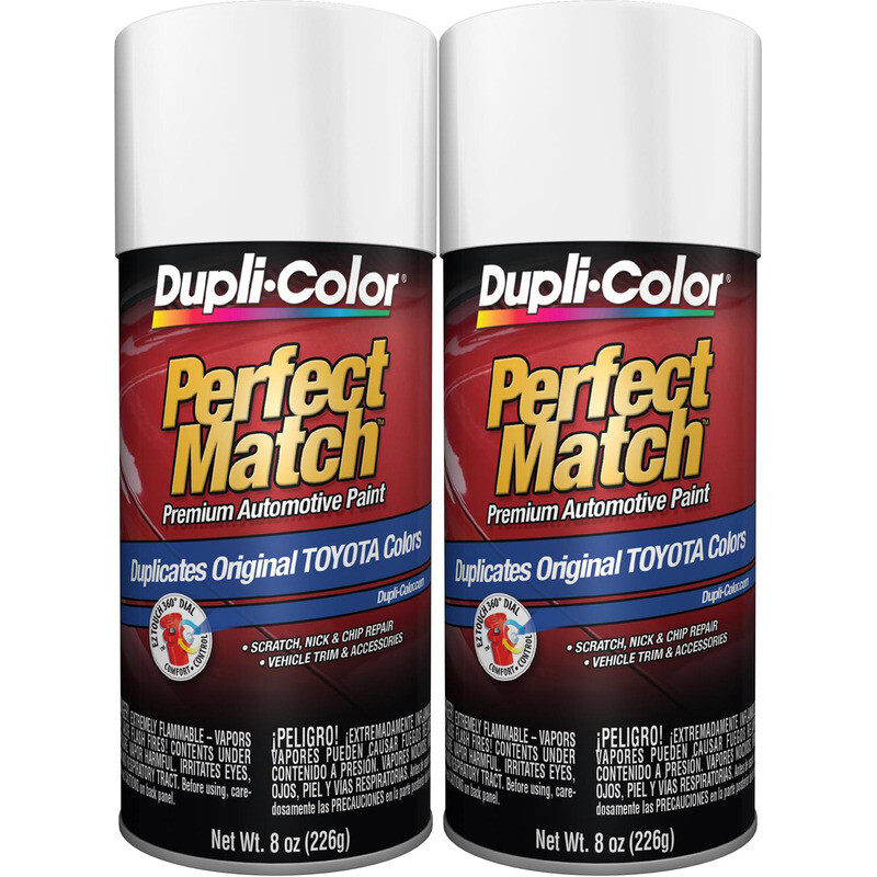 Duplicolor BTY1578 (2-Pack), Perfect Match Aerosol Paint for Toyota 045 ...