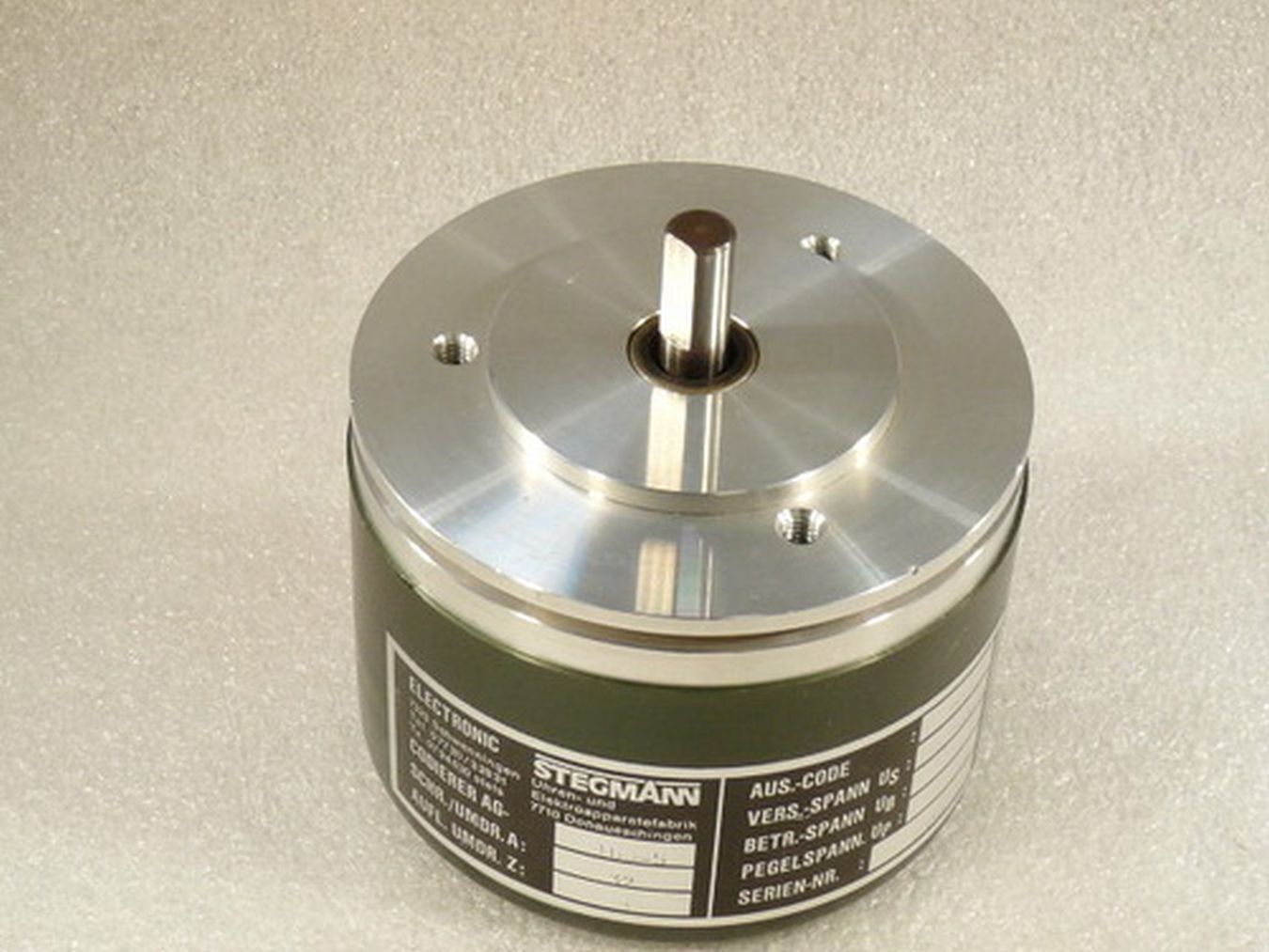 Stegmann AG100-S Codierer DC Encoder 10 / 24 V Schr Umdr A 32 Aufl Umdr ...