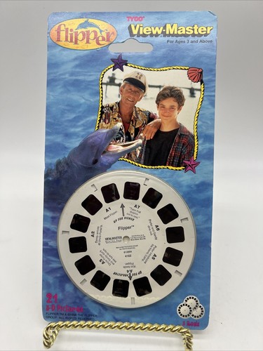 Vintage 1995 Flipper The Movie View Master 3D Reel Picture - 3 Reels ...