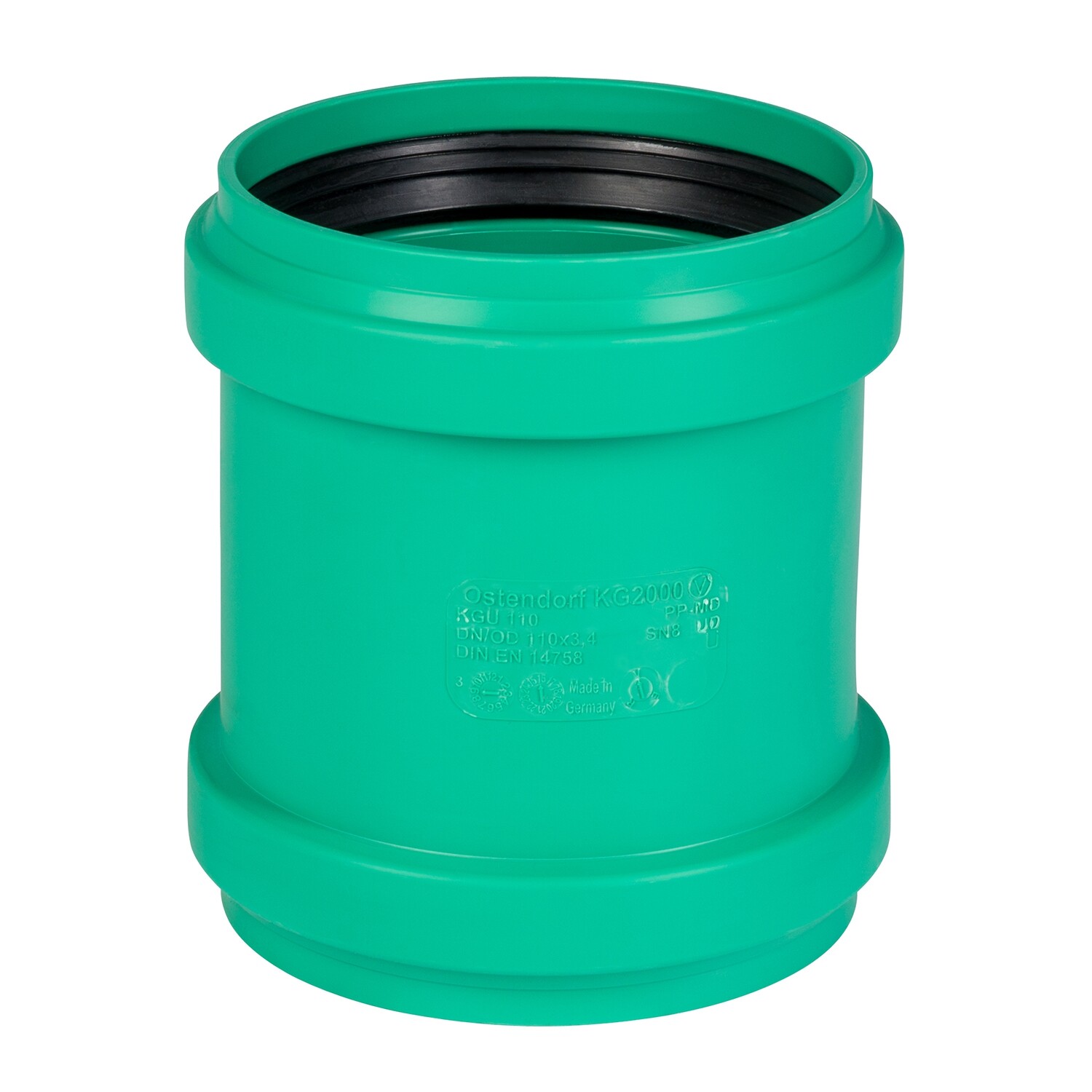 KG 2000 Rohr Abwasser Rohr Kanalrohr Abwasserleitung & Formstücke DN110 ...