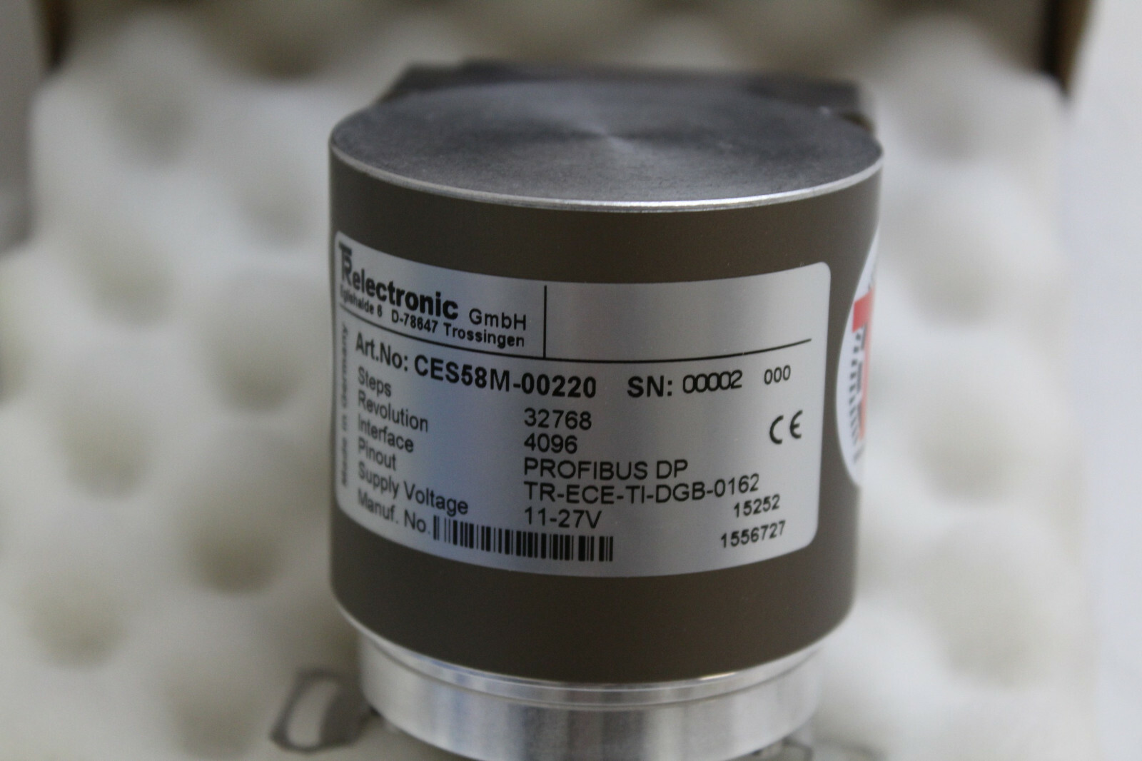 TR Electronic CES58M-00220 Encoder with Profibus NEW | eBay
