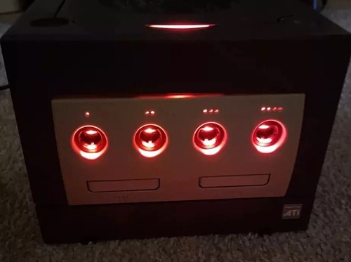 Nintendo GameCube Controller Port LED Mod Kit - CR2032 Battery + Holder ...