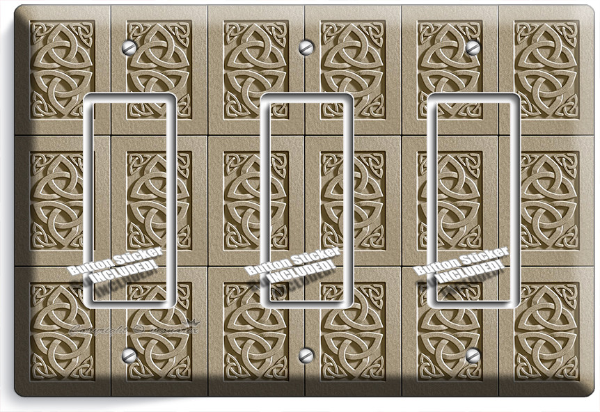 CELTIC KNOT IRISH SPIRITUAL SYMBOL LIGHT SWITCH OUTLET WALL PLATE ROOM ...