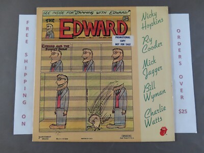 THE ROLLING STONES JAMMING WITH EDWARD 1ST PRESS WLP PROMO LP COC 39100 ...