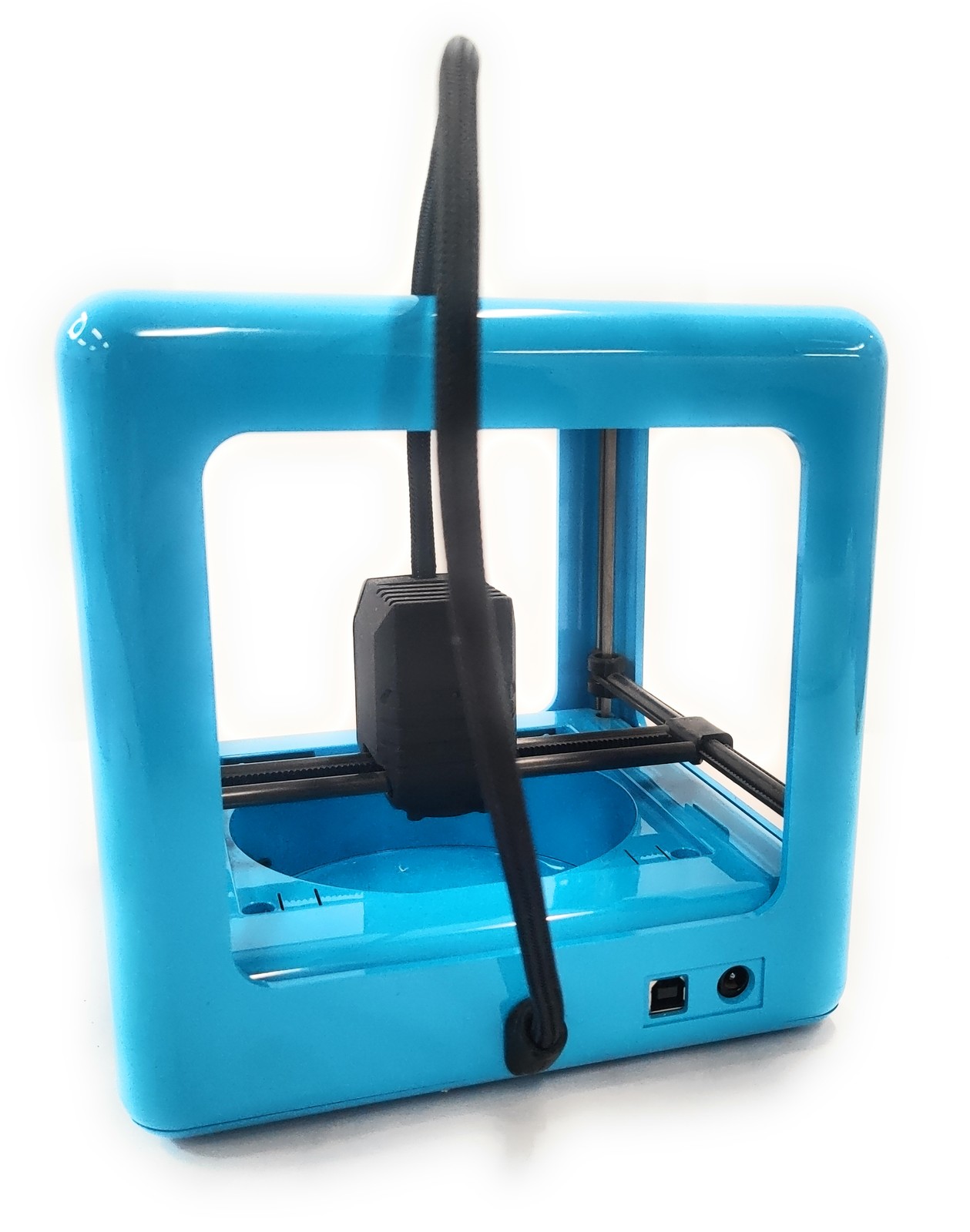 Lot of 2 M3D 3D Printer 1.75mm Filament 4.6x4.3x4.5" w/ Power Adapter ...