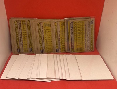 Lot of 45 Blank Front 1987 Topps Baseball Cards - All Blank Front ...