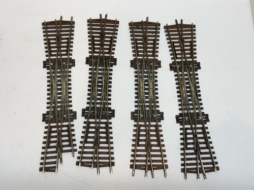 Lot Of 4 - HO Scale Peco SL-90 Double Slip Switch Turnout Code 100 Lot ...