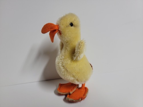 Vintage Steiff Yellow Duck Duckling Mohair Plush - 4 Inch | eBay