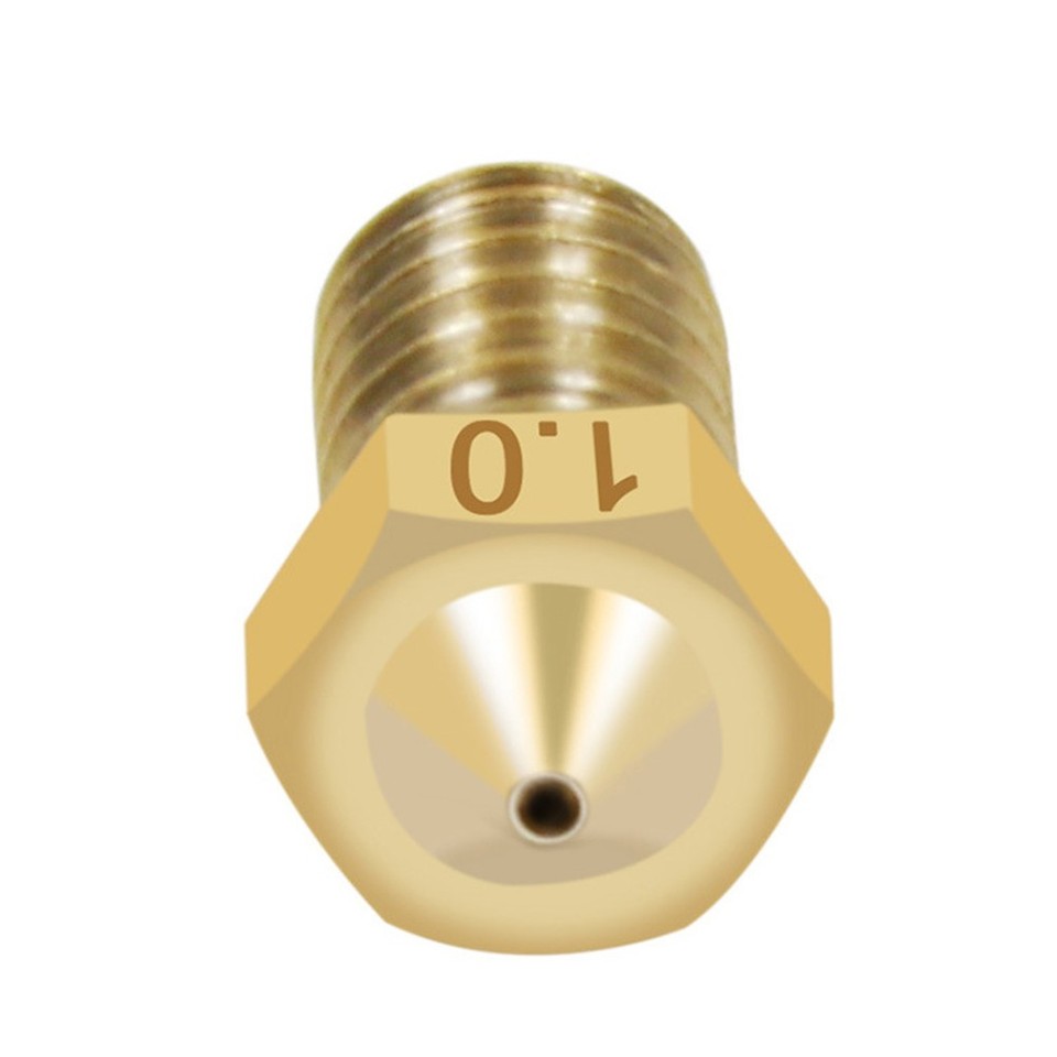 14pcs 3D Printer Nozzles Brass Thread Extruder Nozzle Extruder Head 1 ...