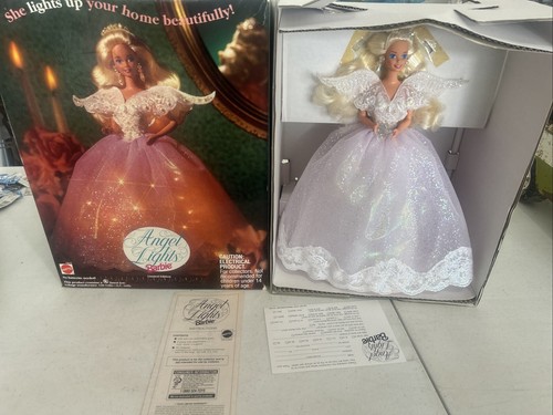 Barbie 12 inch Angel Lights Barbie Fashion Doll For Christmas Tree Top ...