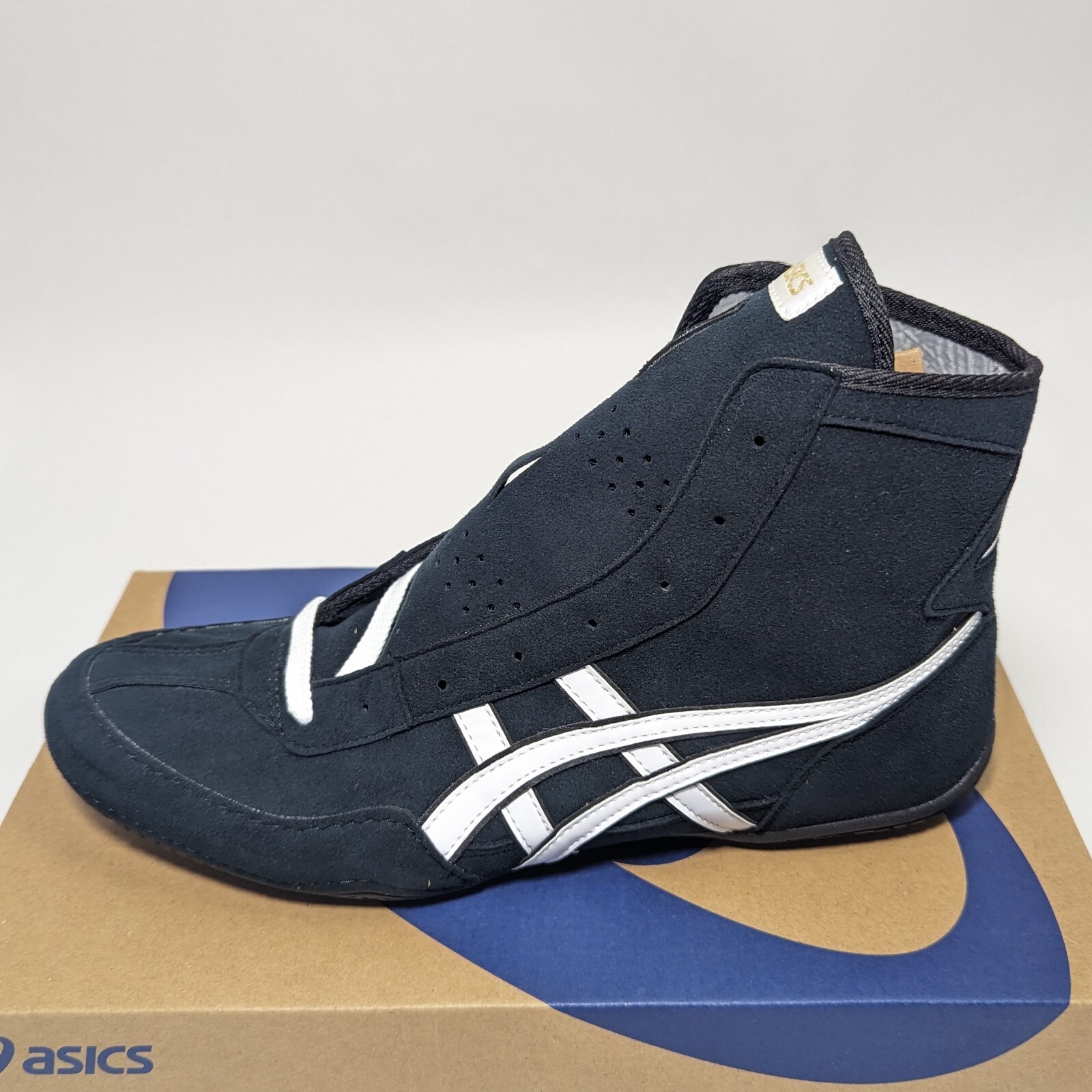 ASICS Wrestling Shoes 1083A001 Black/White(Black) EX-EO(TWR900 ...