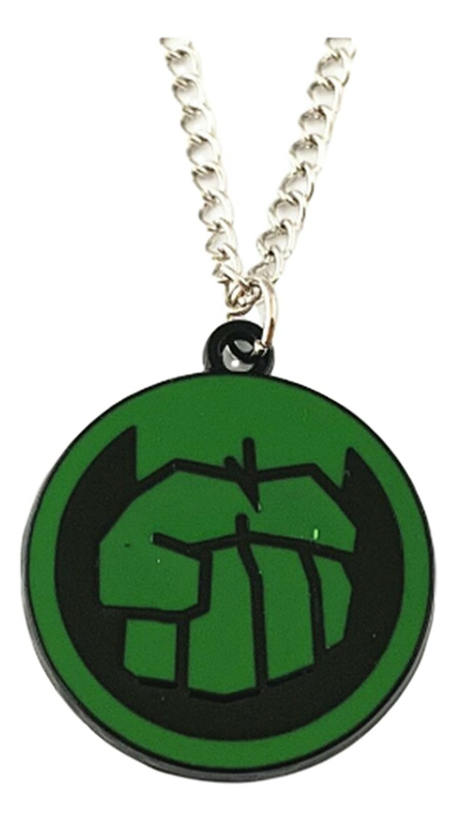 The Incredible Hulk Green Fist Metal Pendant Necklace | eBay