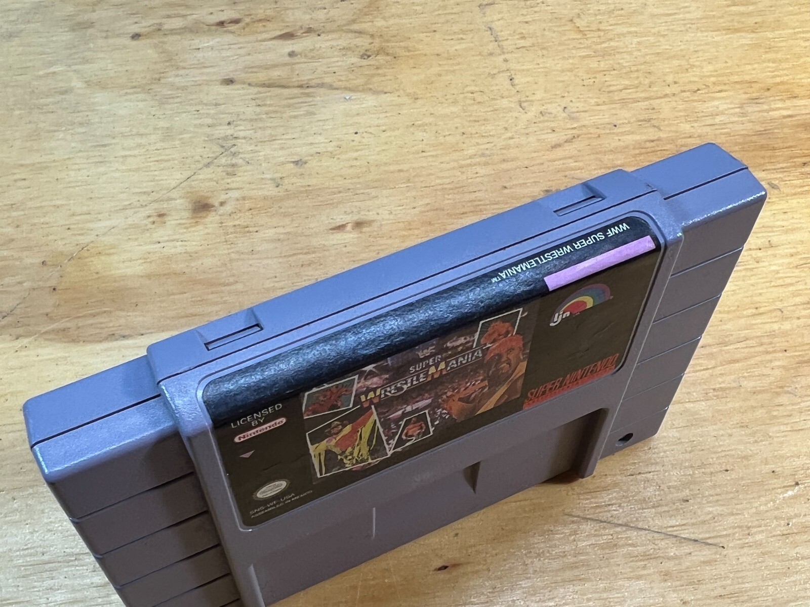 WWF Super Wrestlemania - WWE - SNES Nintendo Game Tested & Working ...